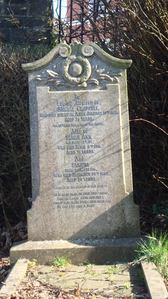 Samuel Chappell – boot maker and Minister of the Gospel – Radnor Street ...