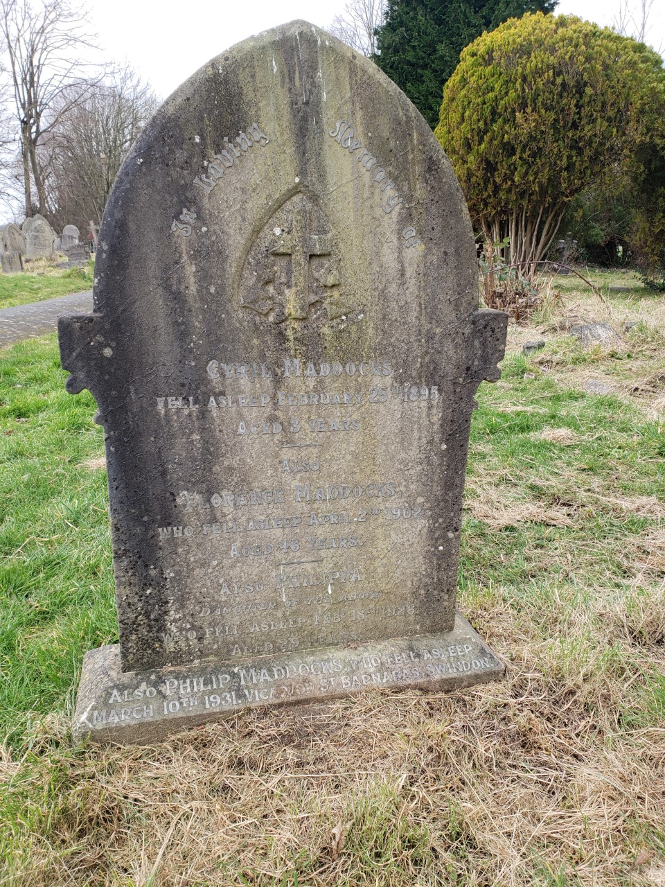 Rev P. Maddocks – Funeral of Swindon’s Oldest Vicar – Radnor Street ...
