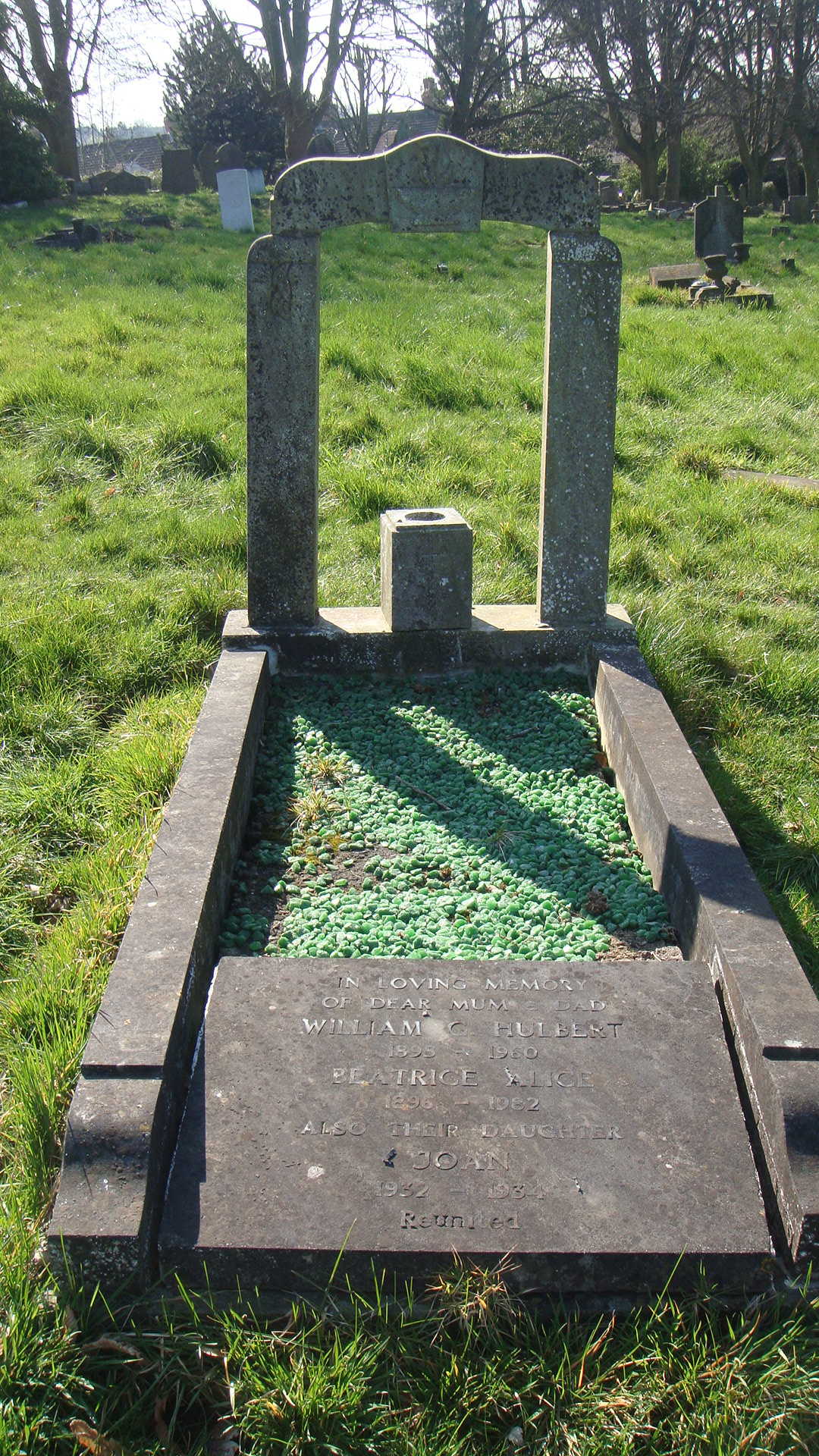 William Hulbert and the lost headstone – Radnor Street Cemetery