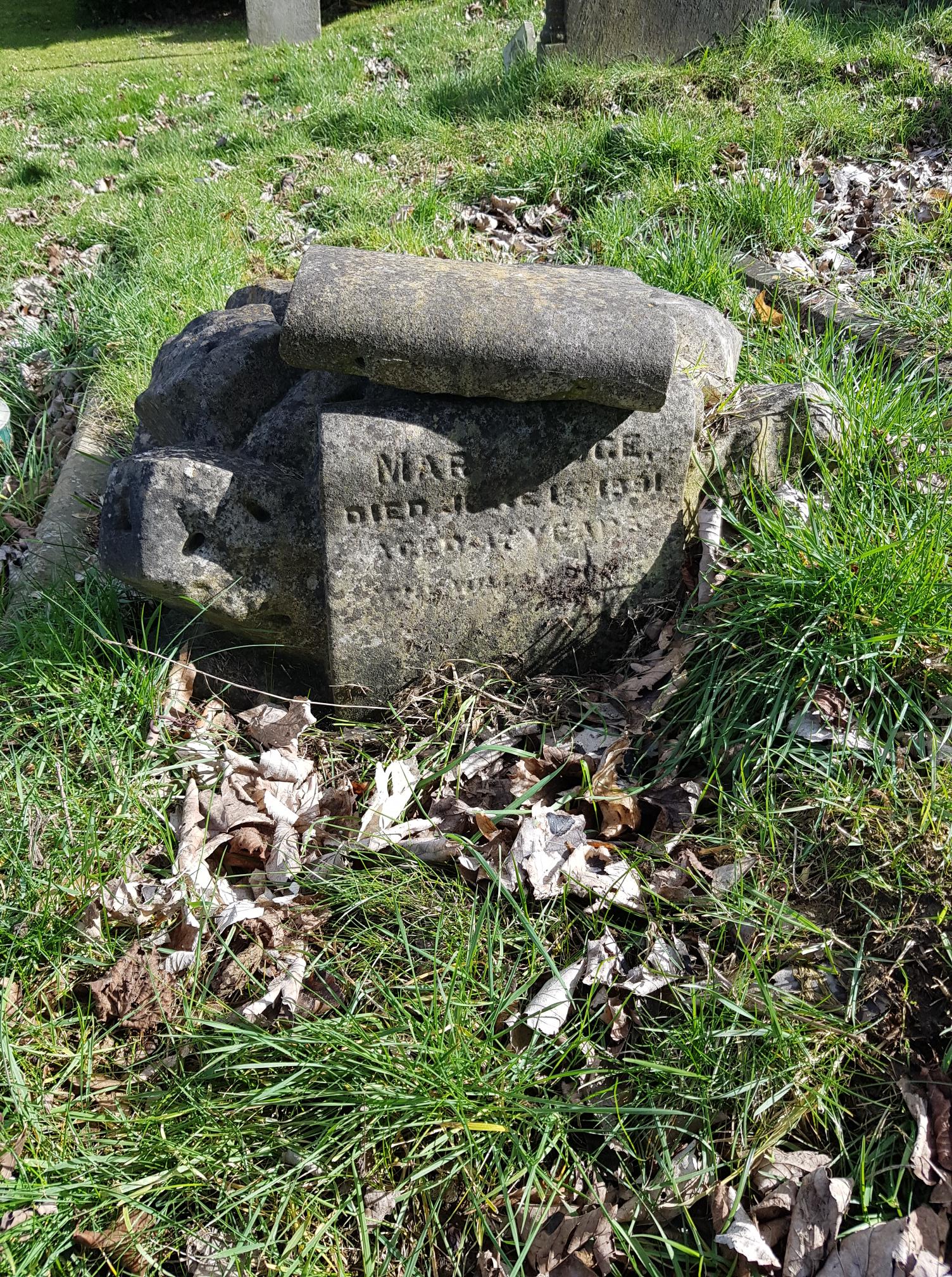 Mary Ridge – from Kentisbury to Swindon – Radnor Street Cemetery