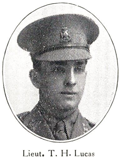 Thomas Henry Lucas – Lieutenant in the RAF – Radnor Street Cemetery