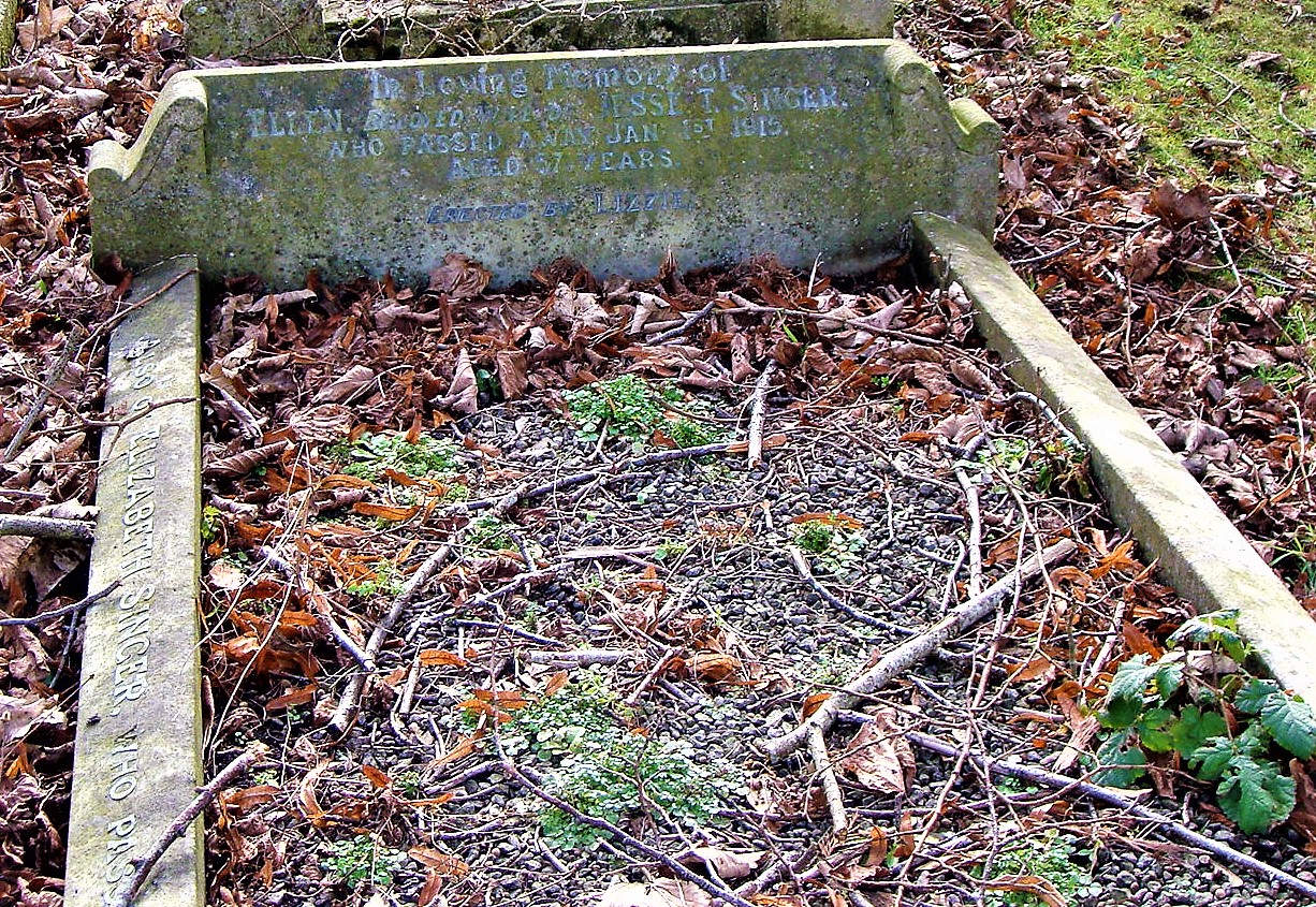 Jesse Singer – engine driver – Radnor Street Cemetery