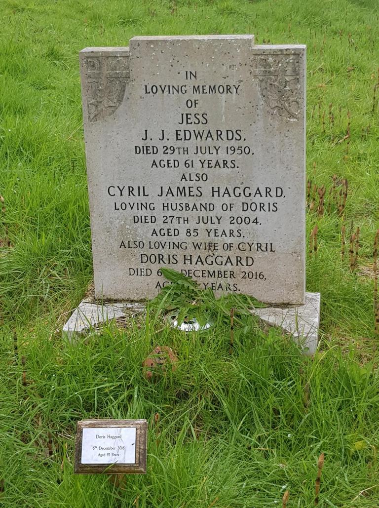 The Haggard family – Radnor Street Cemetery