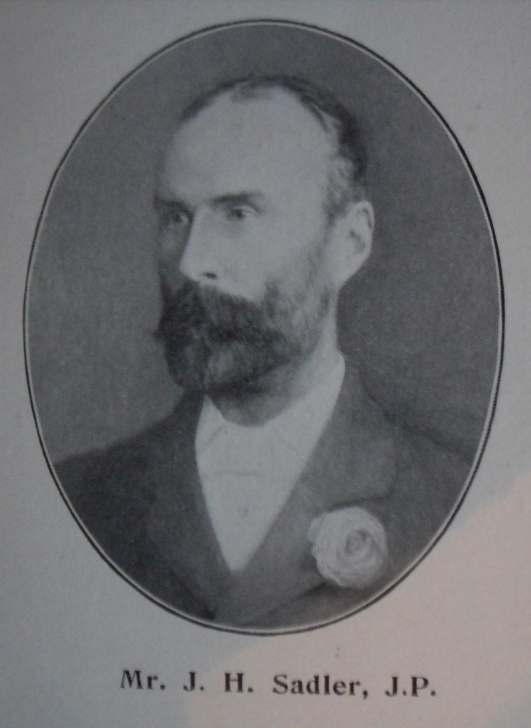 James Henry Sadler – much respected – Radnor Street Cemetery